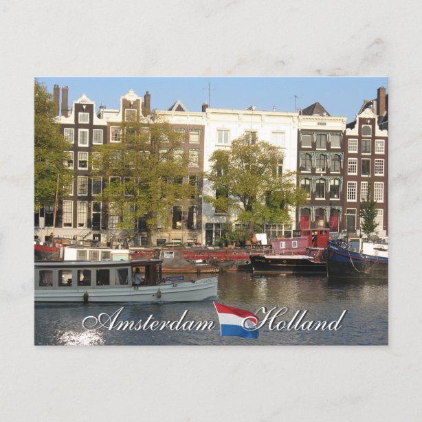 Amsterdam Holland Postkarten | Zazzle.ch