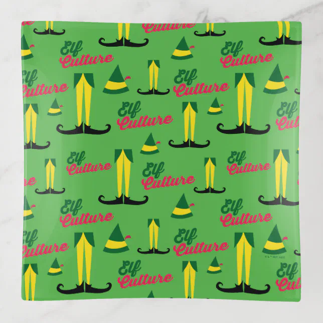 Buddy the Elf | Elf Culture Pattern Dekoschale | Zazzle.ch