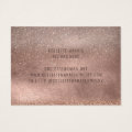 Carte d'affichage rose Gold Foil Parties scintilla | Zazzle.ch
