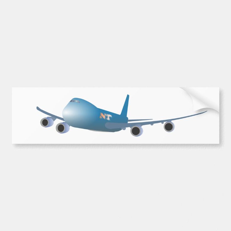 Flugzeug-Aufkleber Autoaufkleber | Zazzle.ch