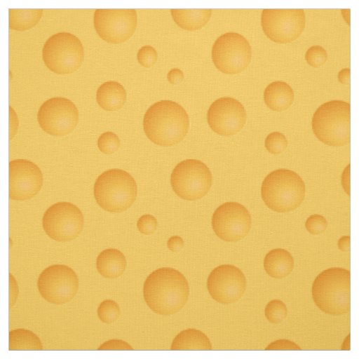 Gelbes Käse-Muster Stoff | Zazzle.ch