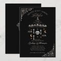 Invitation Cute Black Vintage Goth Mobile Baby shower Éffraya | Zazzle.ch