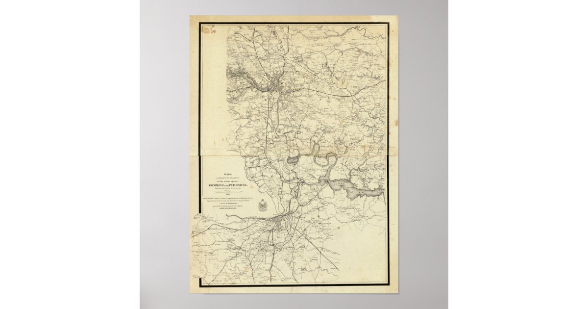 Military Map of the United States Poster | Zazzle.ch