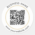 Vorlage für benutzerdefinierten QR-Code Runder Aufkleber | Zazzle.ch