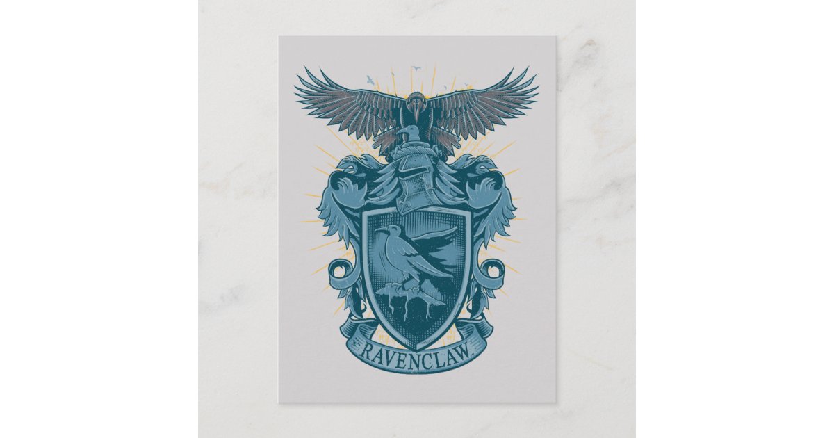 Wappen Harry Potter | Ravenclaw Postkarte | Zazzle.ch